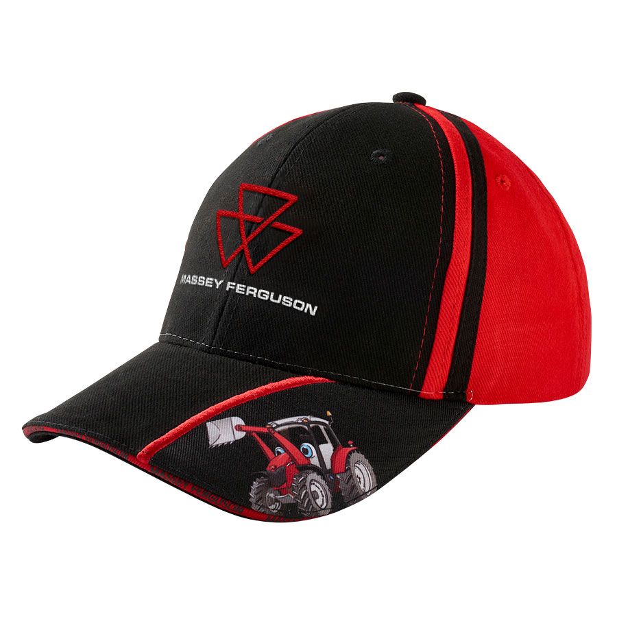 Massey Ferguson Kids Cap (Black and red) | hats, Kids, merchandise ...